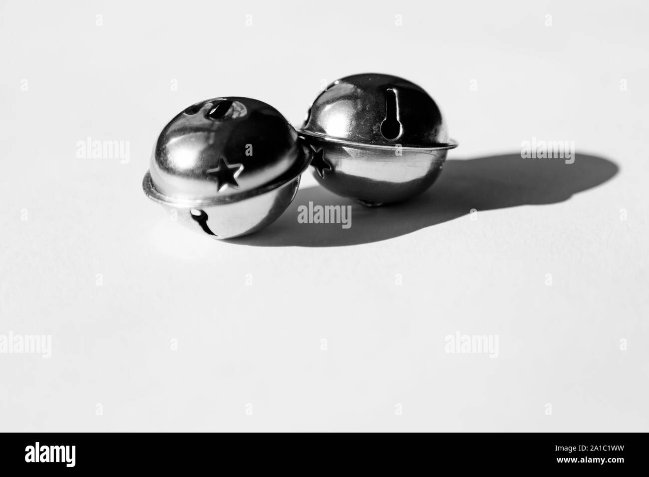 Celebration jingle bells Black and White Stock Photos & Images - Alamy