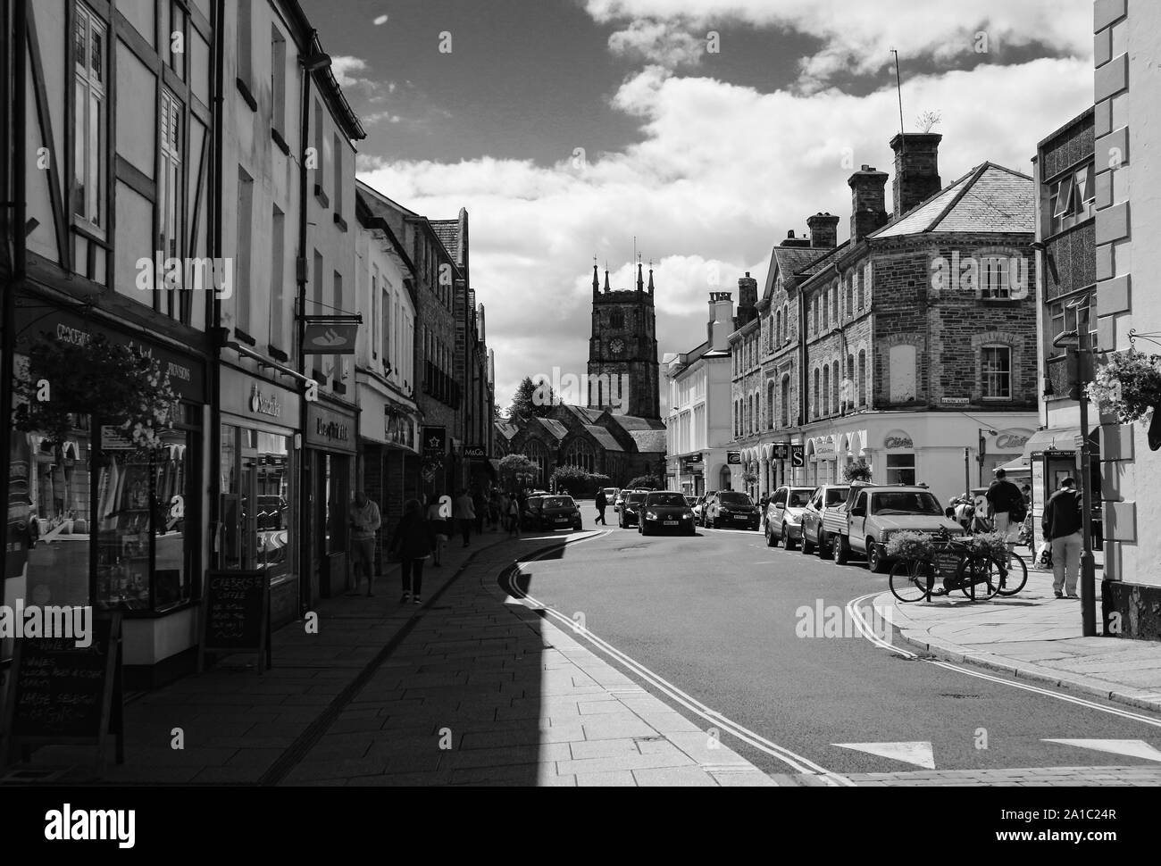Old houses tavistock hi-res stock photography and images - Alamy