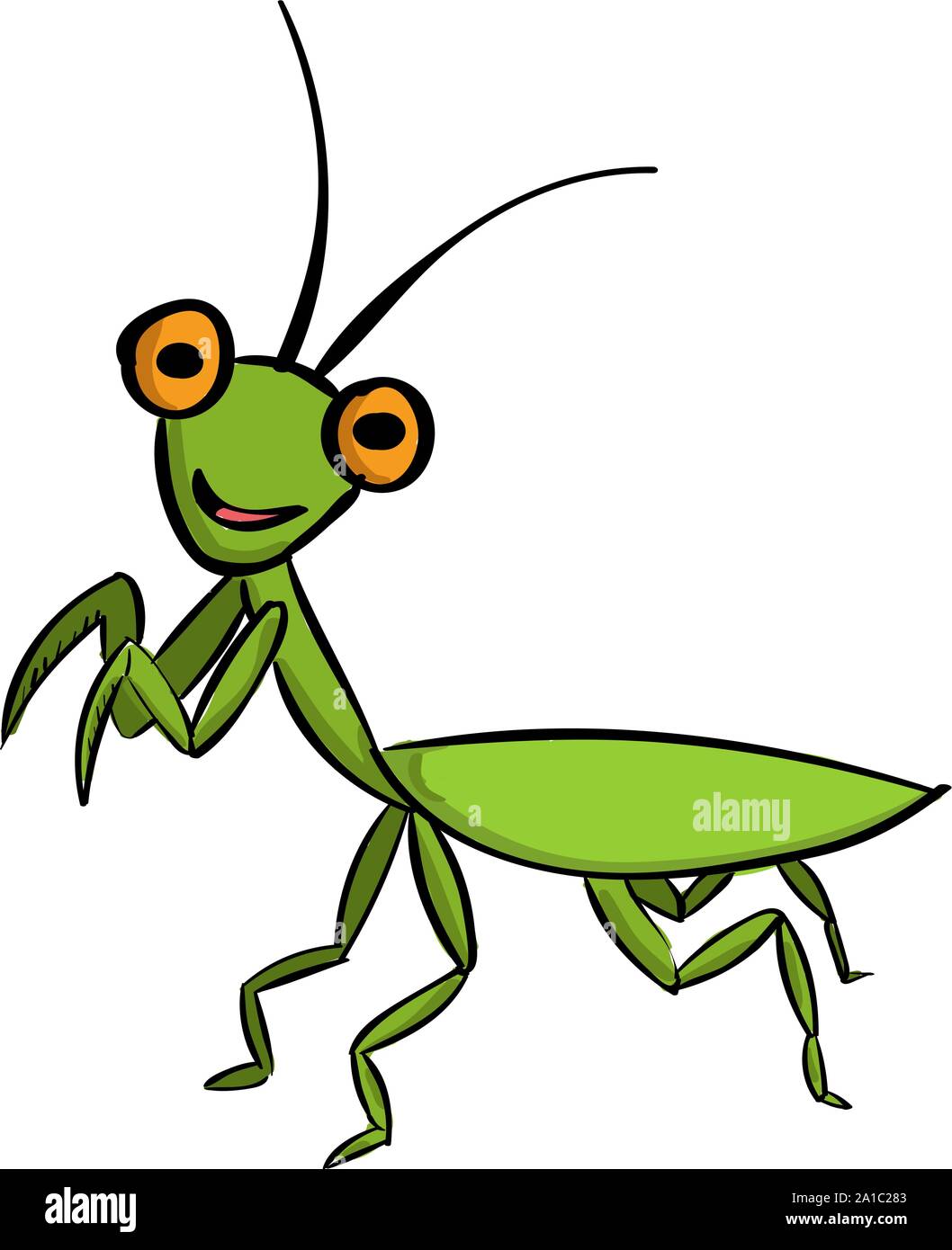 Mantis Stock Vector Images - Alamy