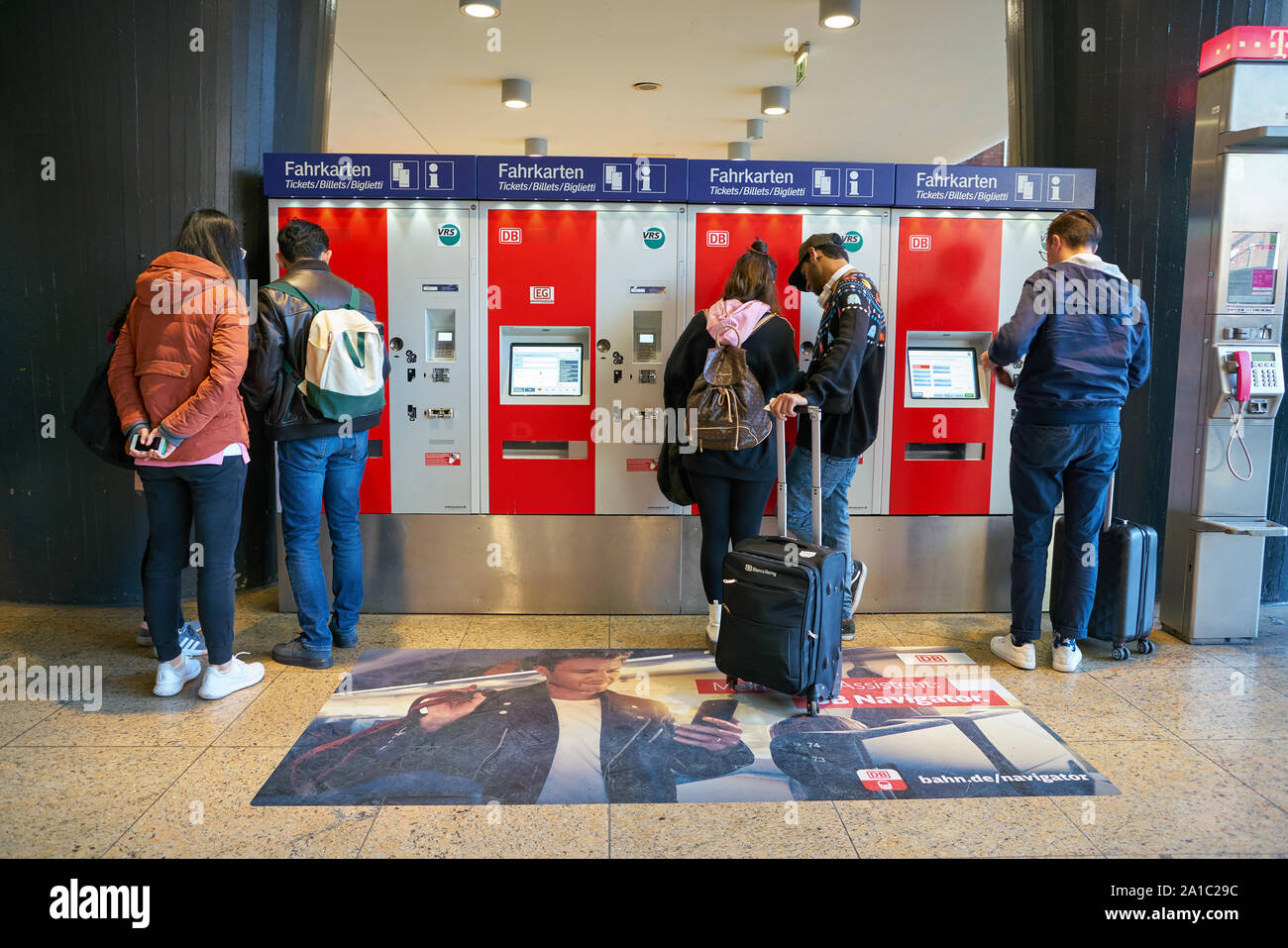 Self service ticketing hi-res stock photography and images - Alamy