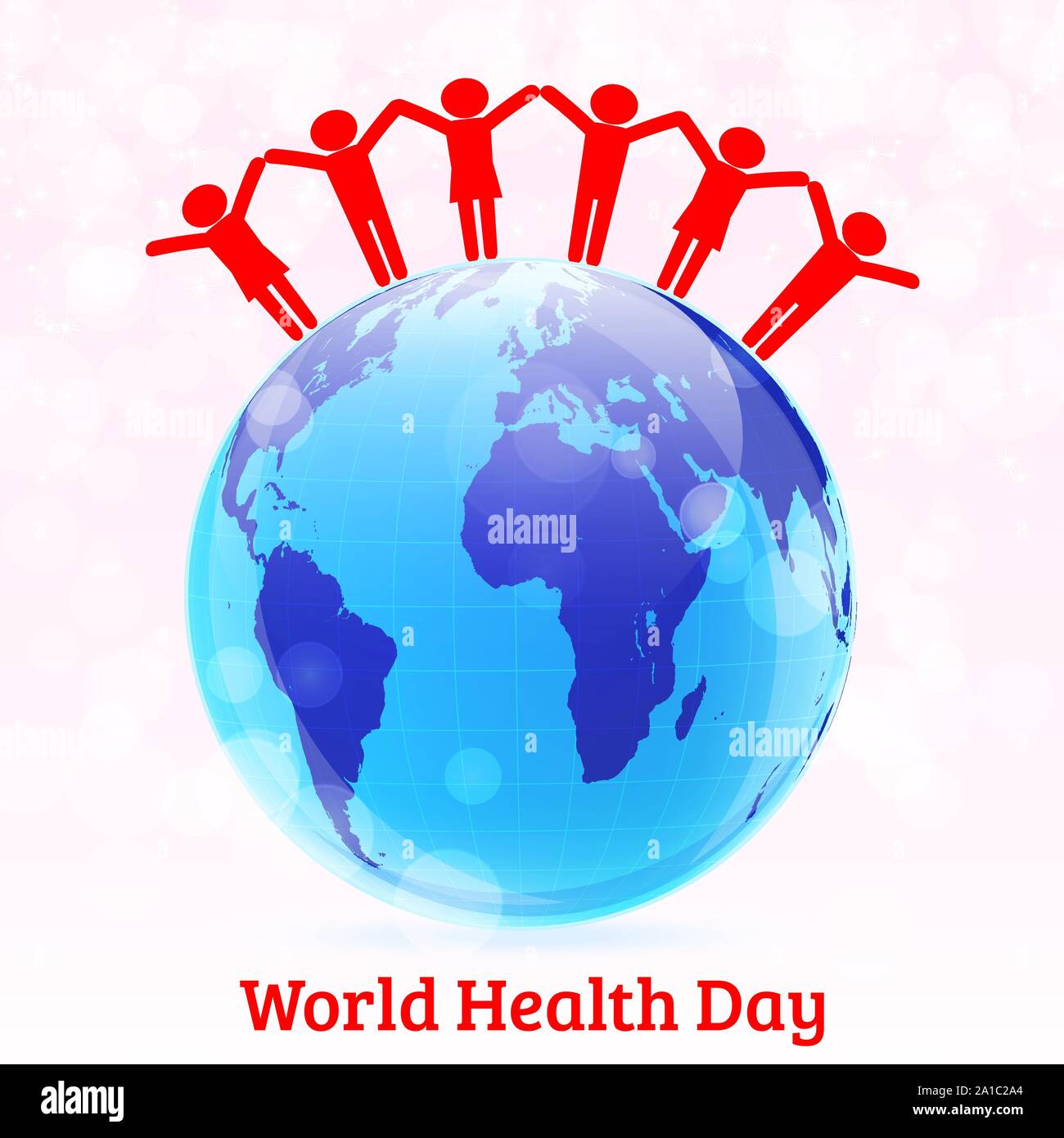 World health day vector vectors hi-res stock photography and images - Alamy
