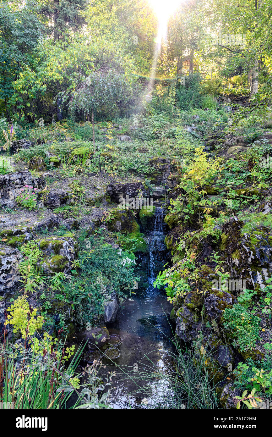 Reader Rock Garden Historic Park, Calgary Alberta Canada Stock Photo ...