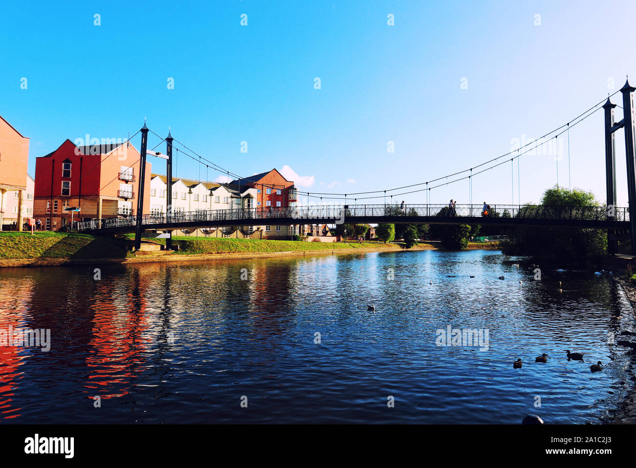 Exeter quay bridge hi-res stock photography and images - Alamy