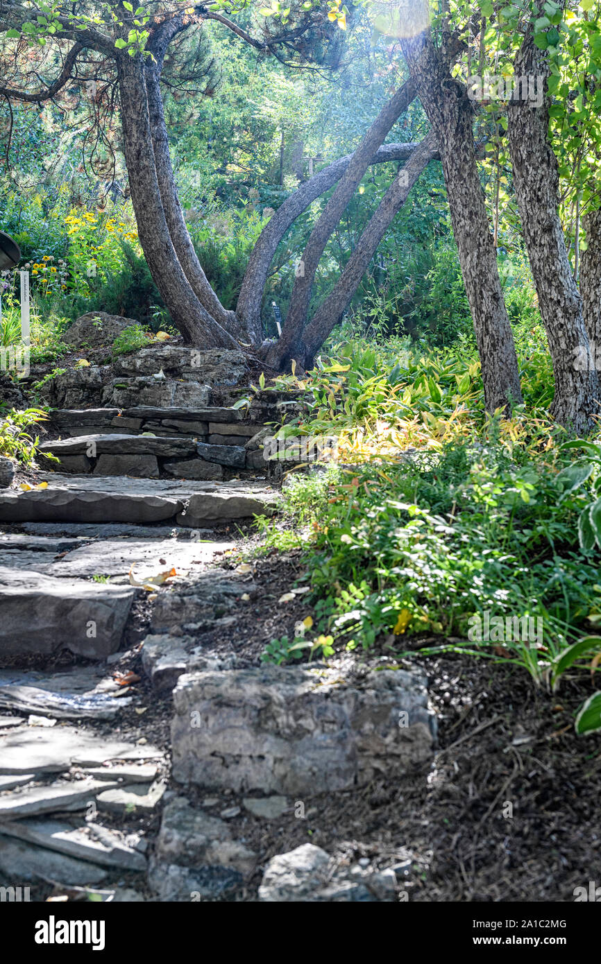 Reader Rock Garden Historic Park, Calgary Alberta Canada Stock Photo ...
