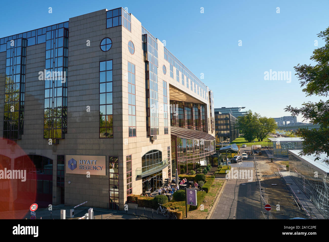 Hyatt regency cologne hi-res stock photography and images - Alamy