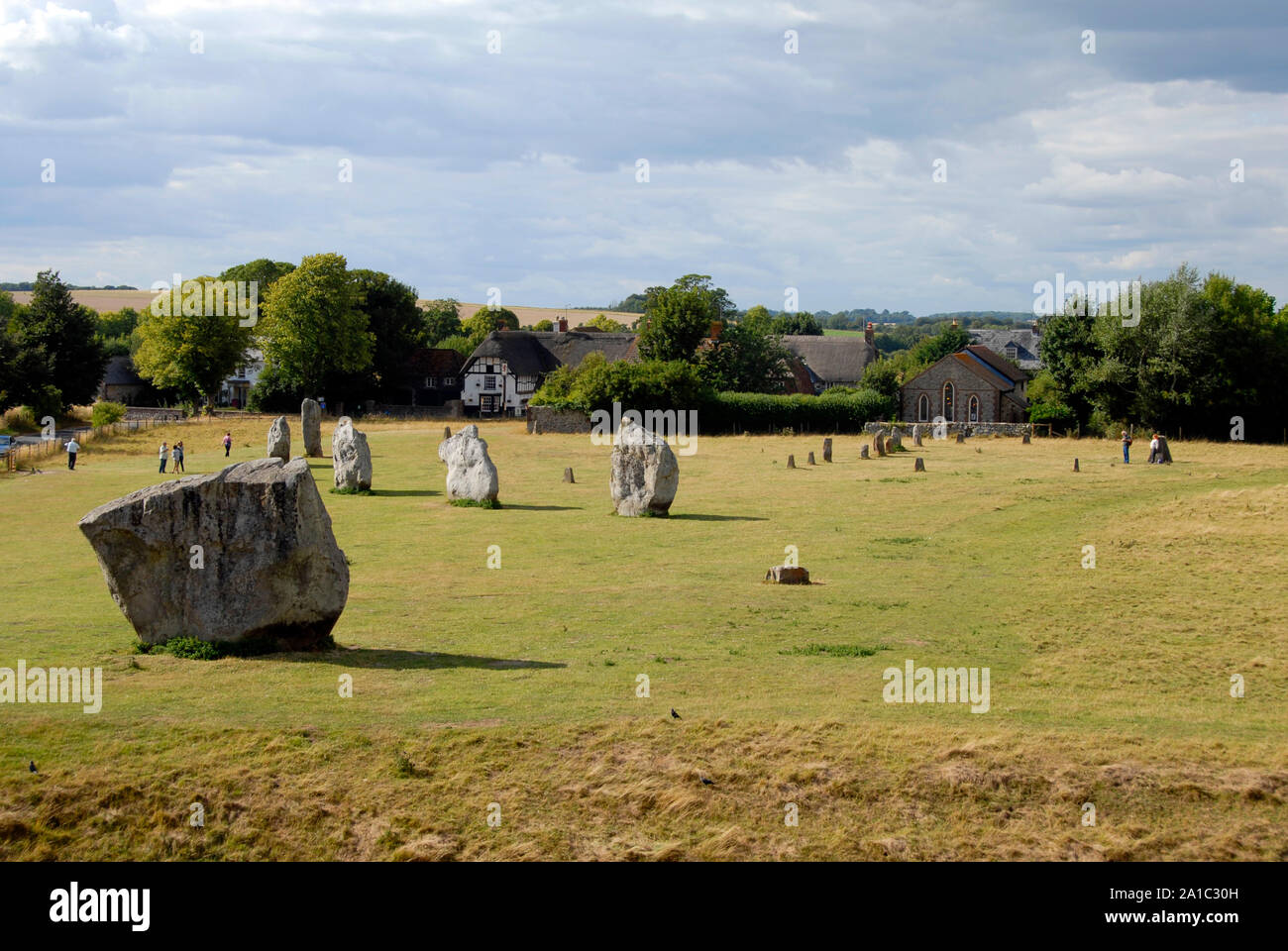 Large standing stones, Avebury, Wiltshire, England Stock Photo - Alamy