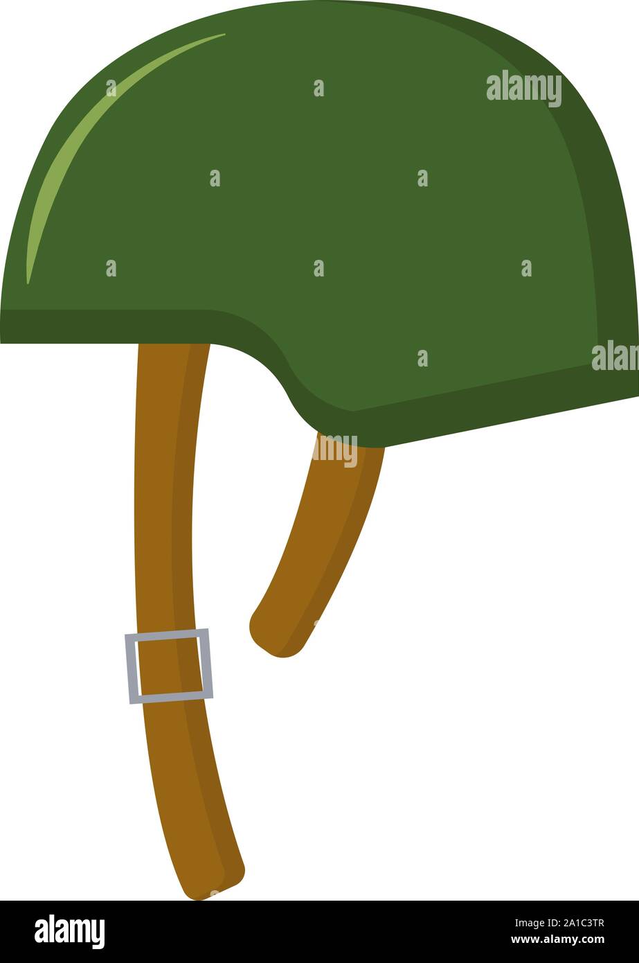 Army hat, illustration, vector on white background Stock Vector Image ...