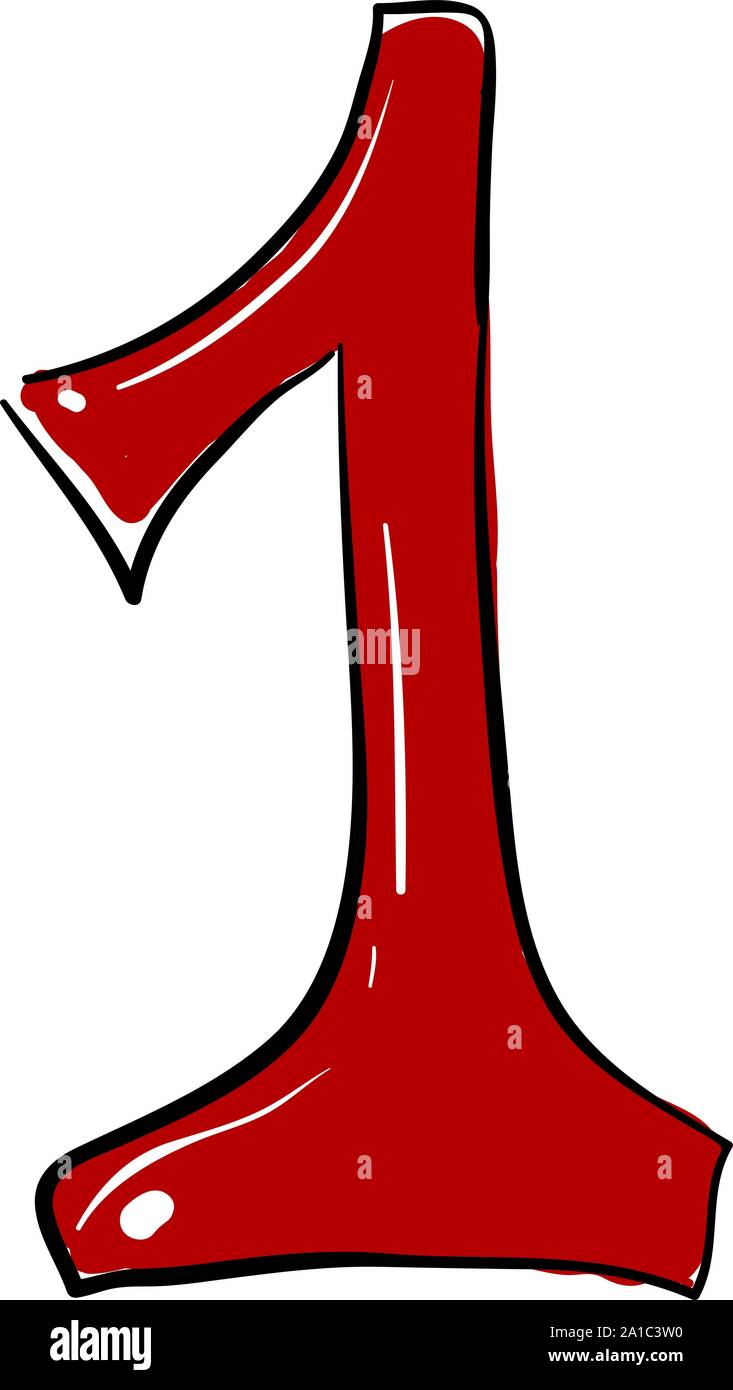 Cartoon new number on Stock Vector Images - Alamy