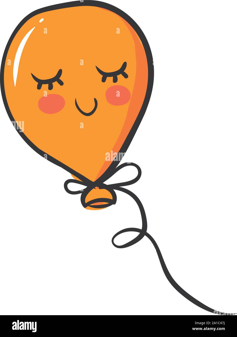 Balloon clip art Cut Out Stock Images & Pictures - Alamy