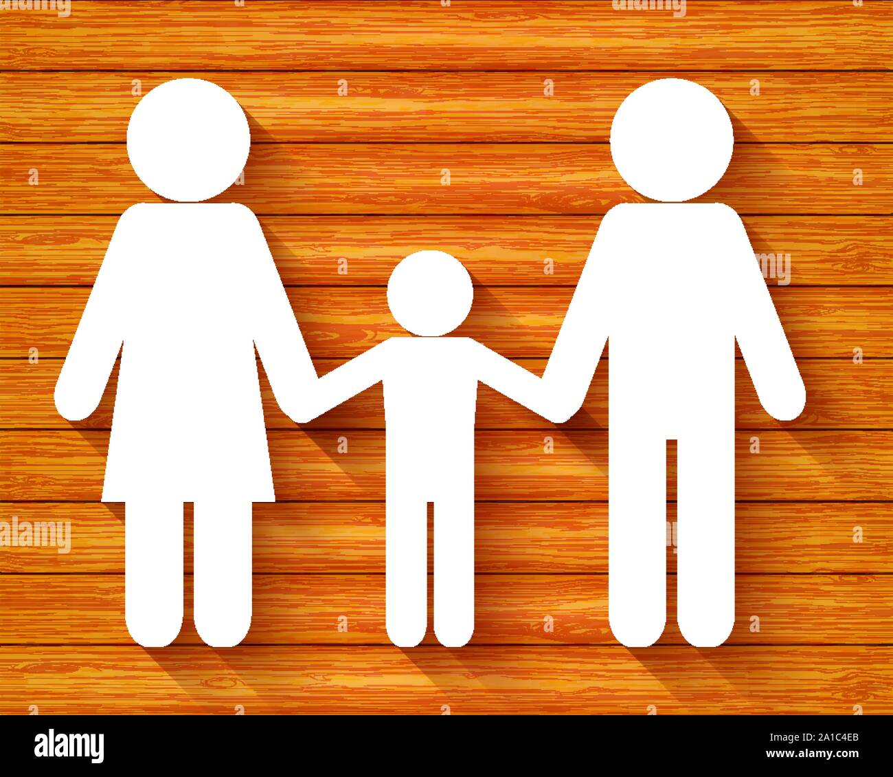 Family icon vector Stock Vector Image & Art - Alamy