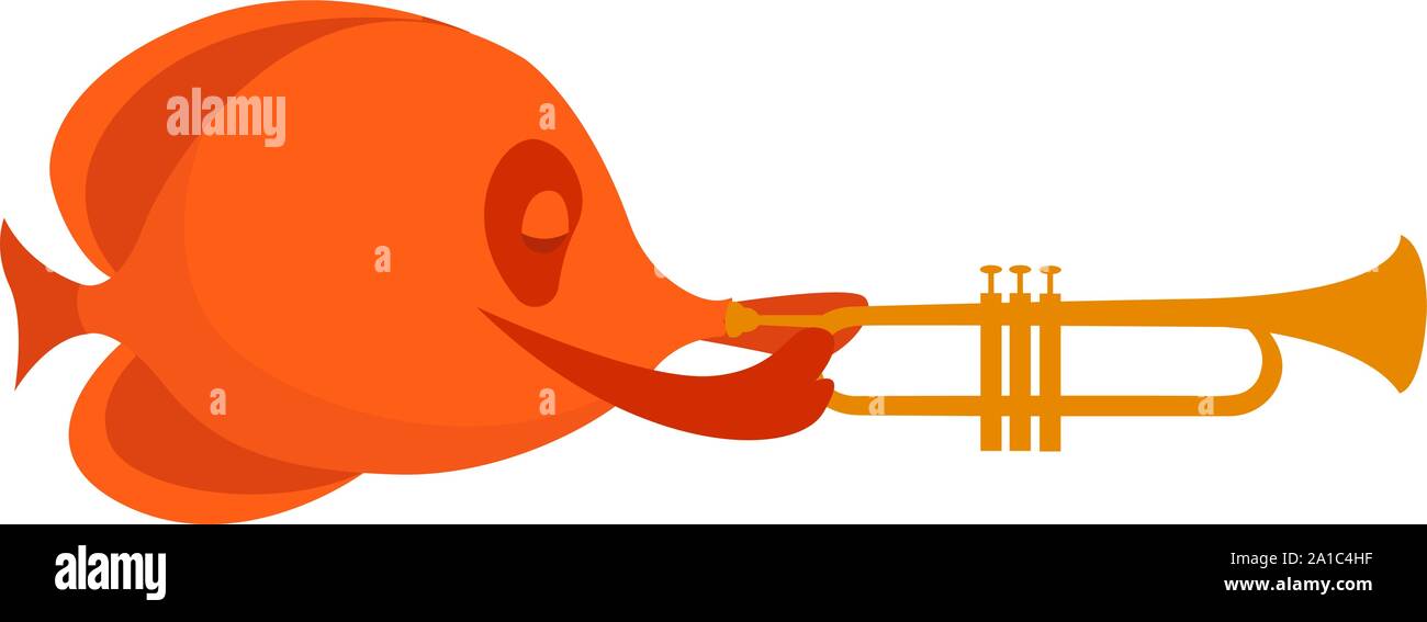 Black fish on green background Stock Vector Images - Alamy