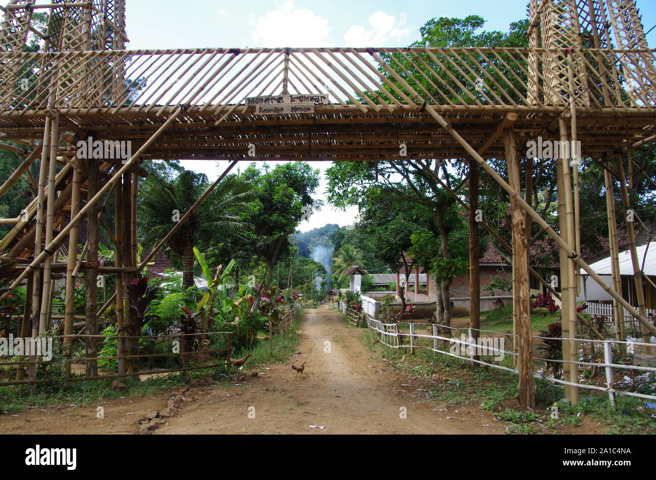 Java village hi-res stock photography and images - Alamy