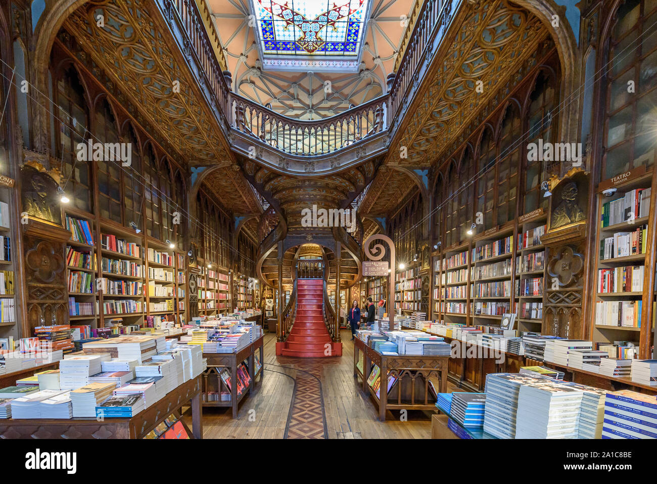Famous lello bookstore in hi-res stock photography and images - Alamy