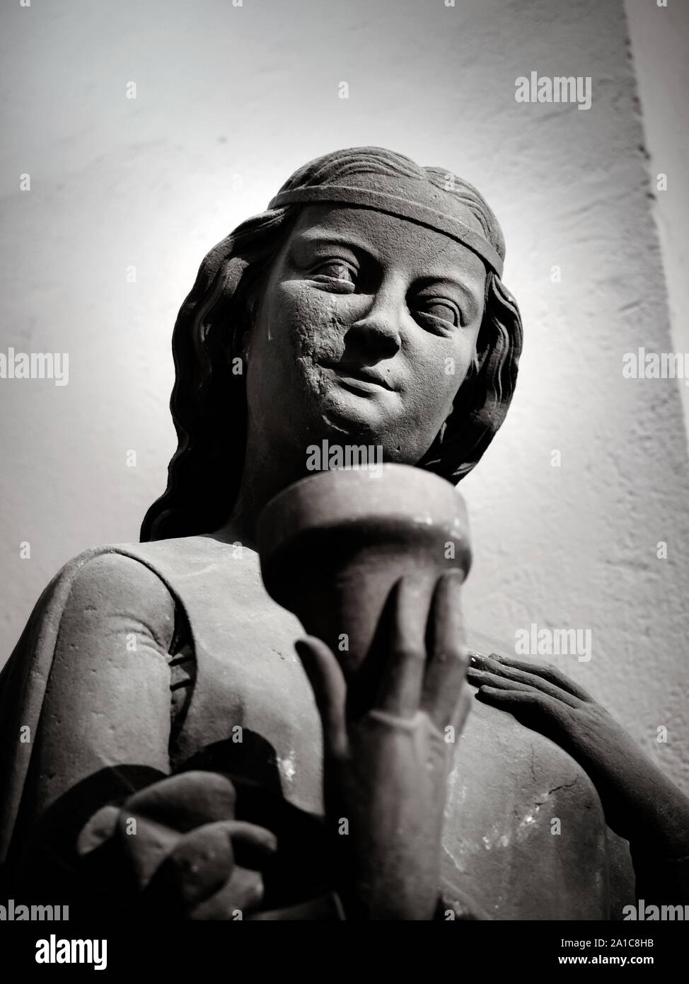 Ancient sculpture of XIII-XV century in the museum of Cathedral of ...