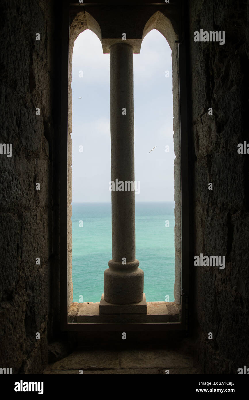 Window to the ocean Stock Photo - Alamy