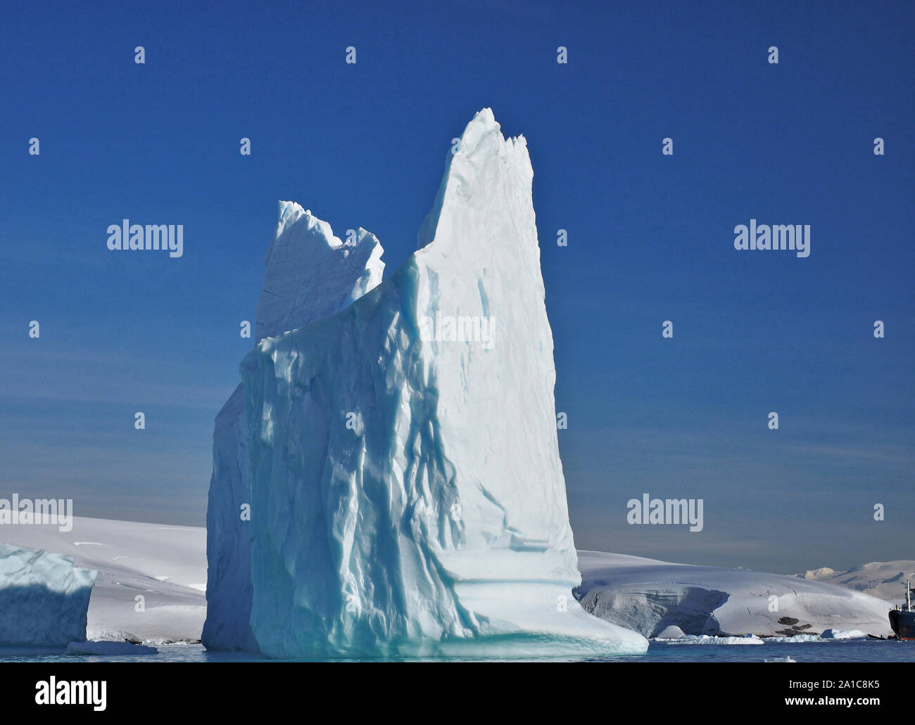 Antarctica Landscape Ice scape Iceberg Portal Point Stock Photo - Alamy