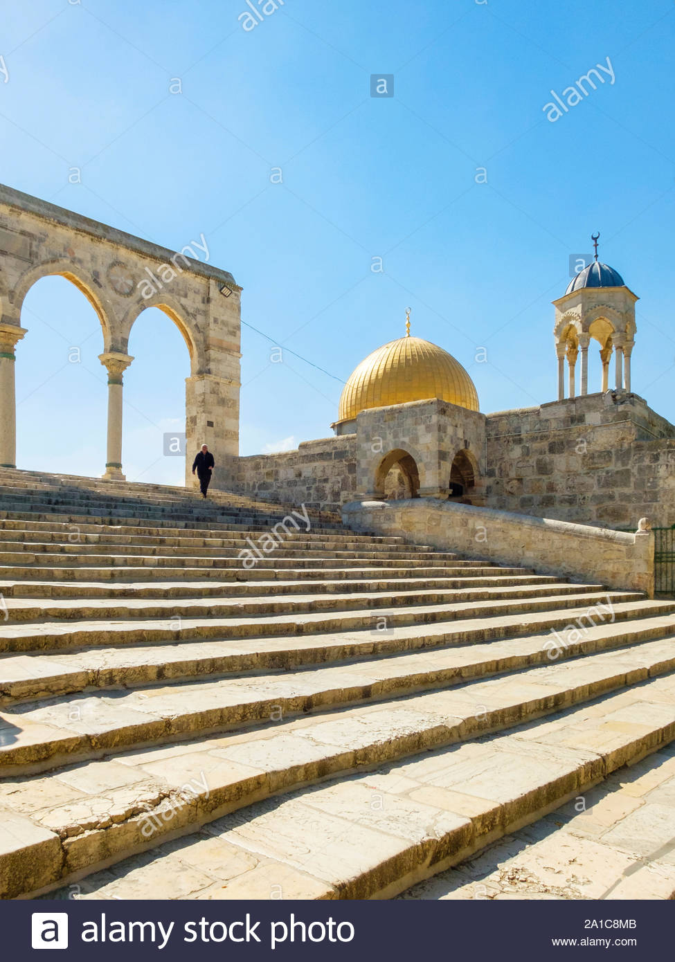 Temple Mount Israel Stairs High Resolution Stock Photography and Images ...
