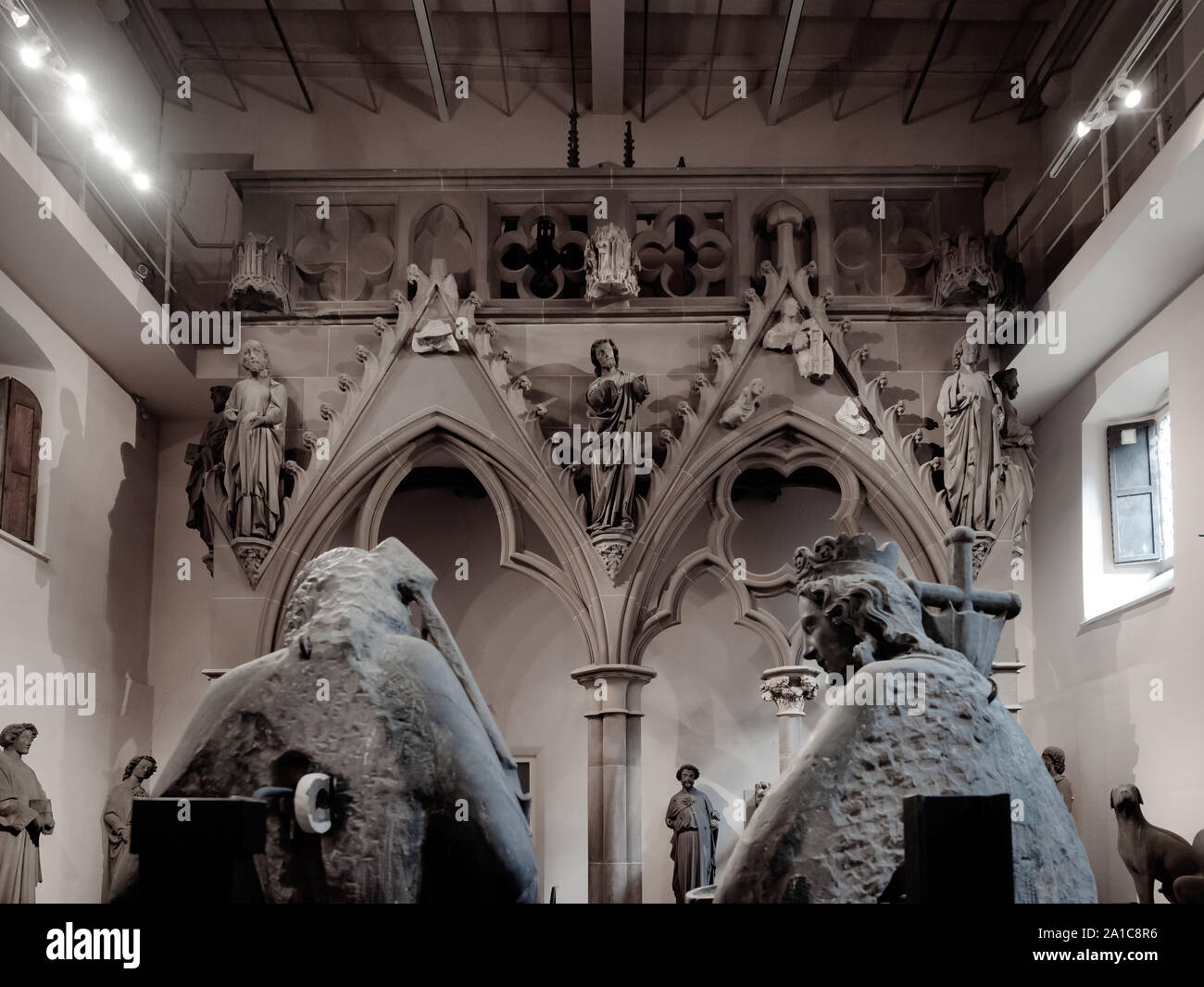 Ancient sculpture of XIII-XV century in the museum of Cathedral of ...