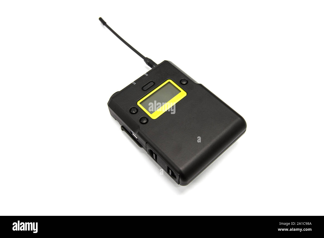 wireless microphone isolated white background Stock Photo - Alamy
