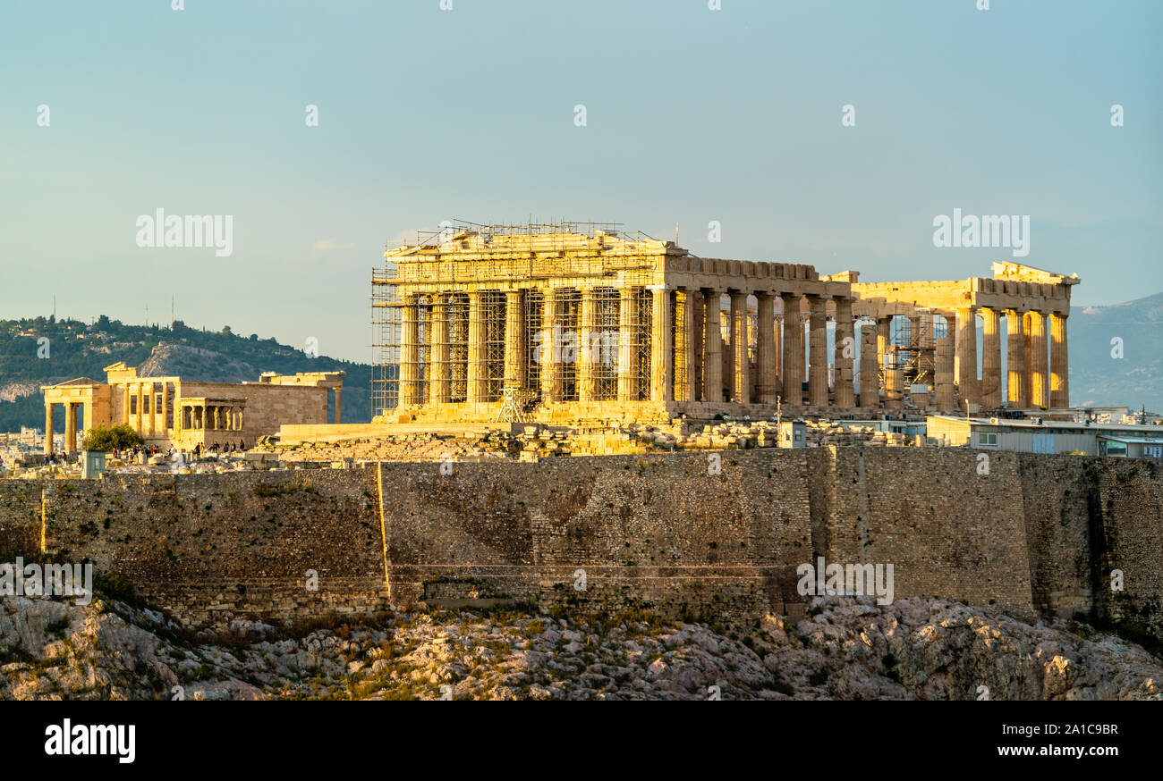 View of the parthenon hi-res stock photography and images - Alamy
