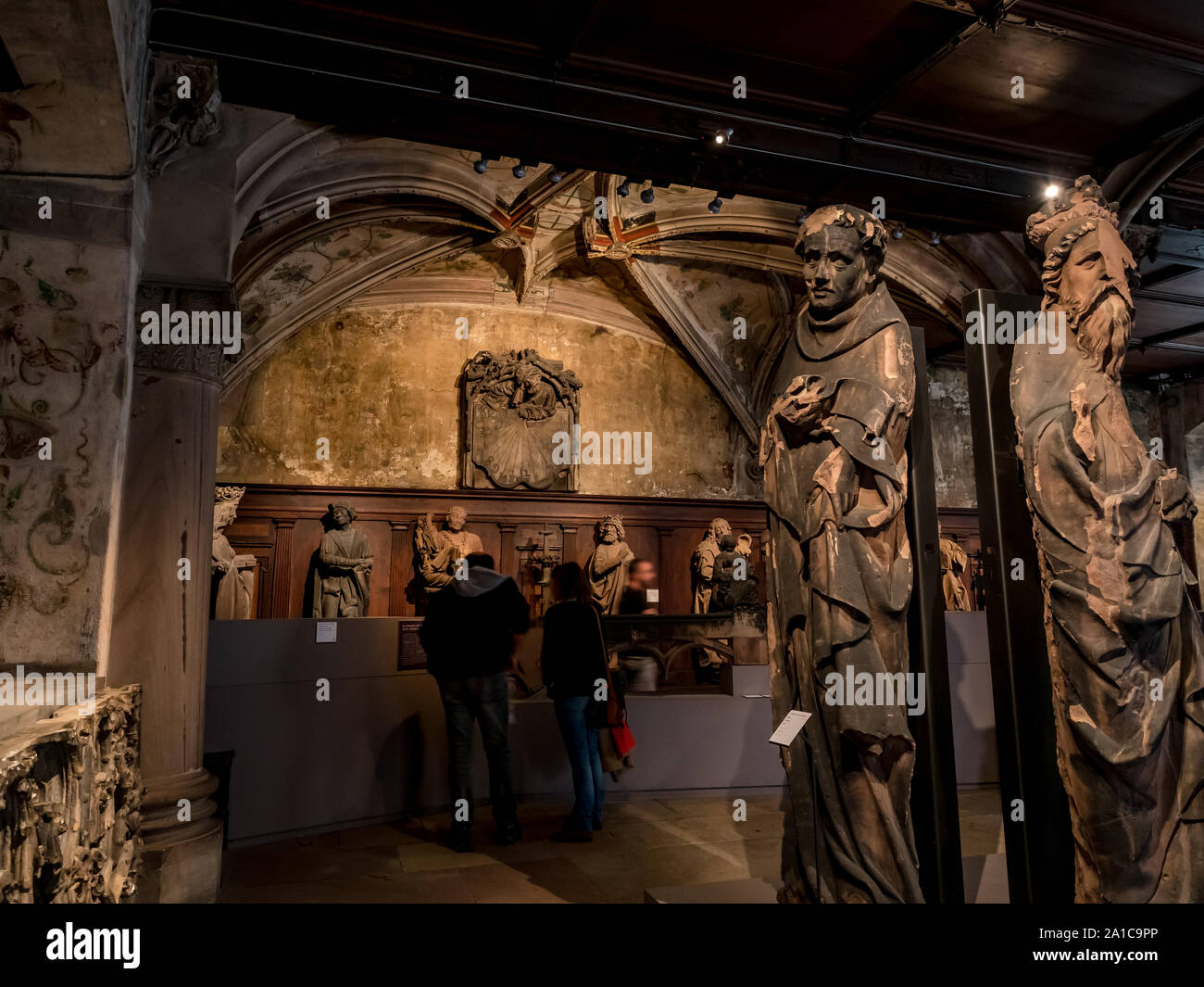 Ancient sculpture of XIII-XV century in the museum of Cathedral of ...
