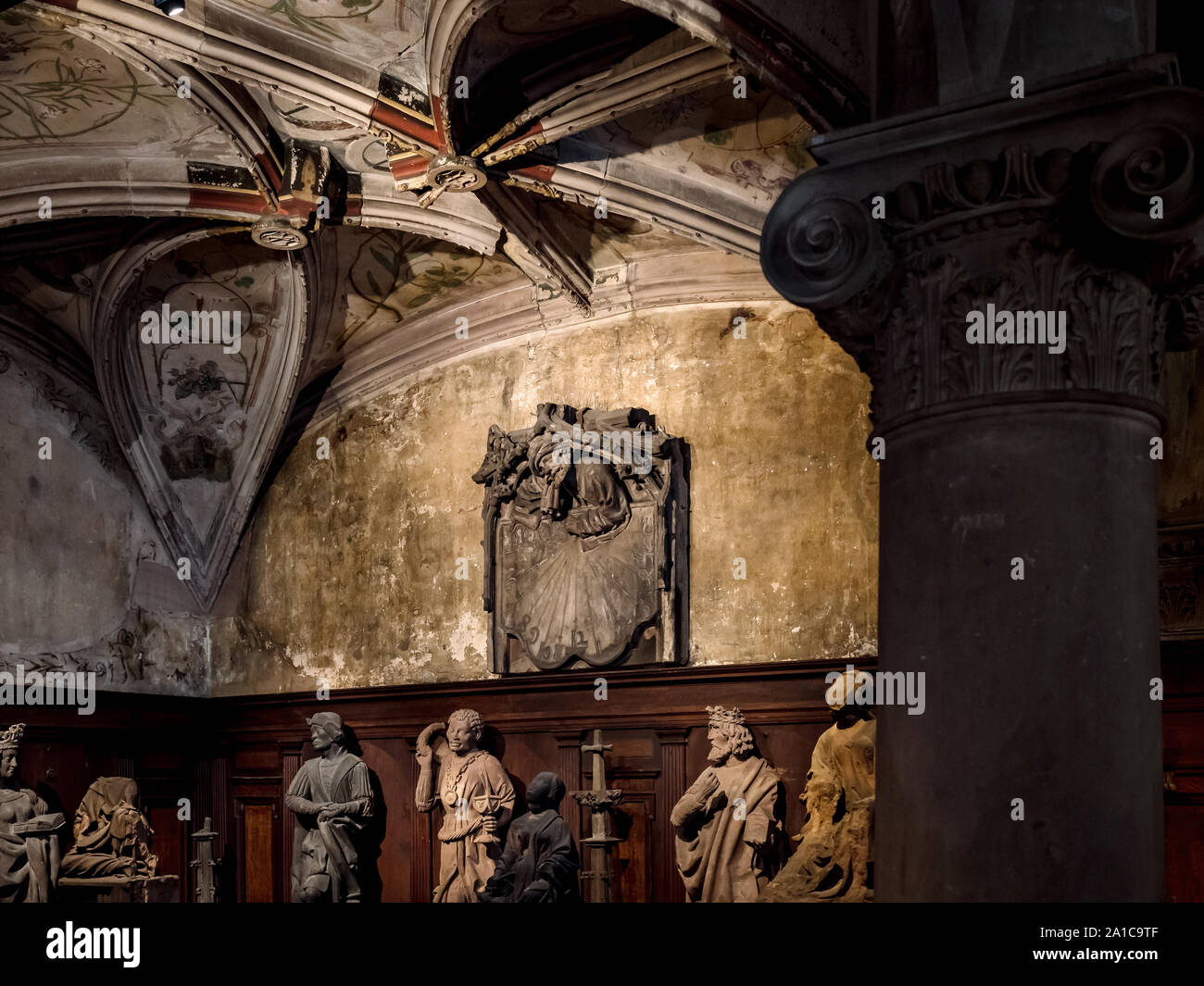 Ancient sculpture of XIII-XV century in the museum of Cathedral of ...