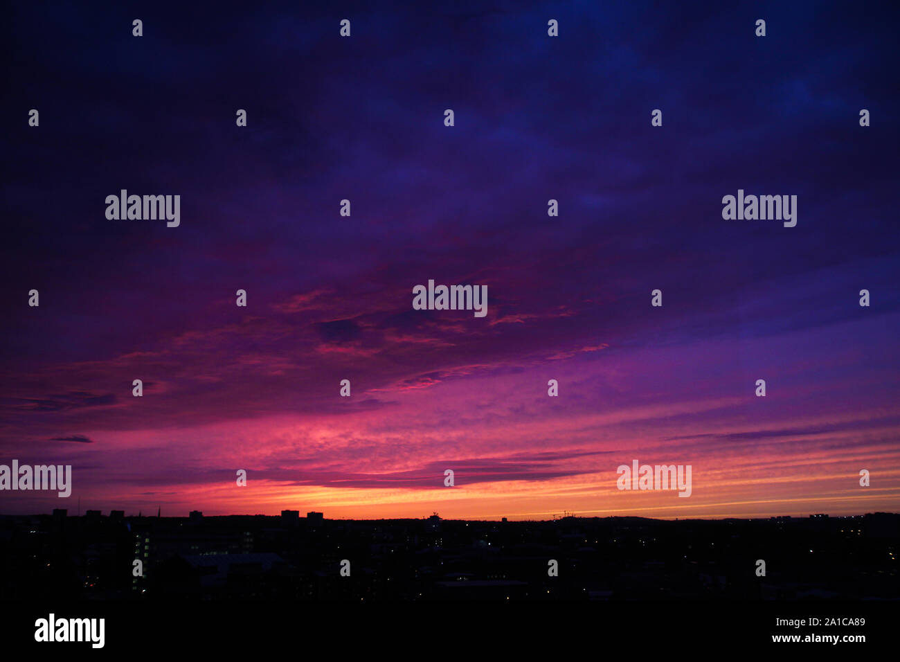 Birmingham england sunset hi-res stock photography and images - Alamy