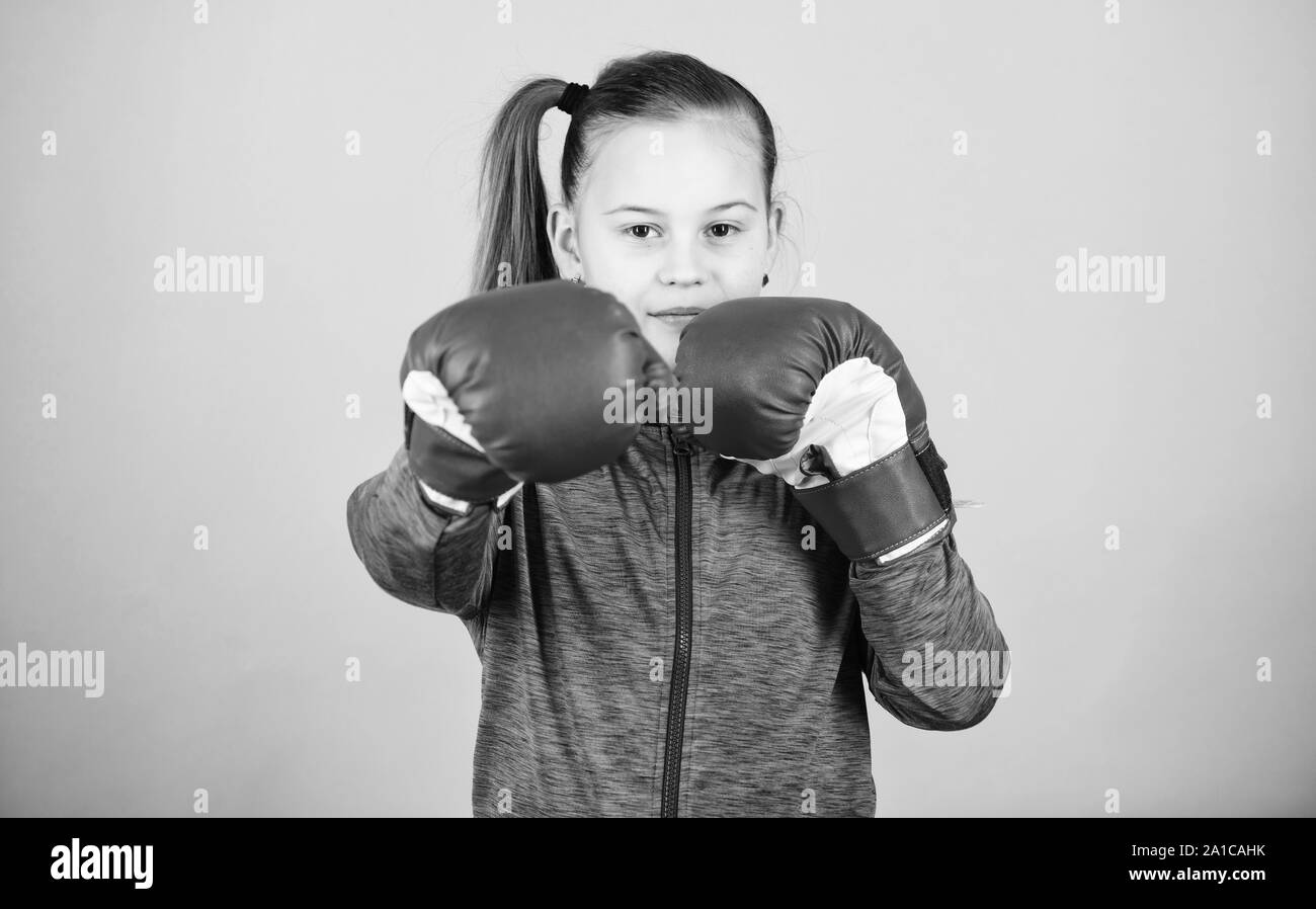 Female boxing red gloves Black and White Stock Photos & Images - Alamy