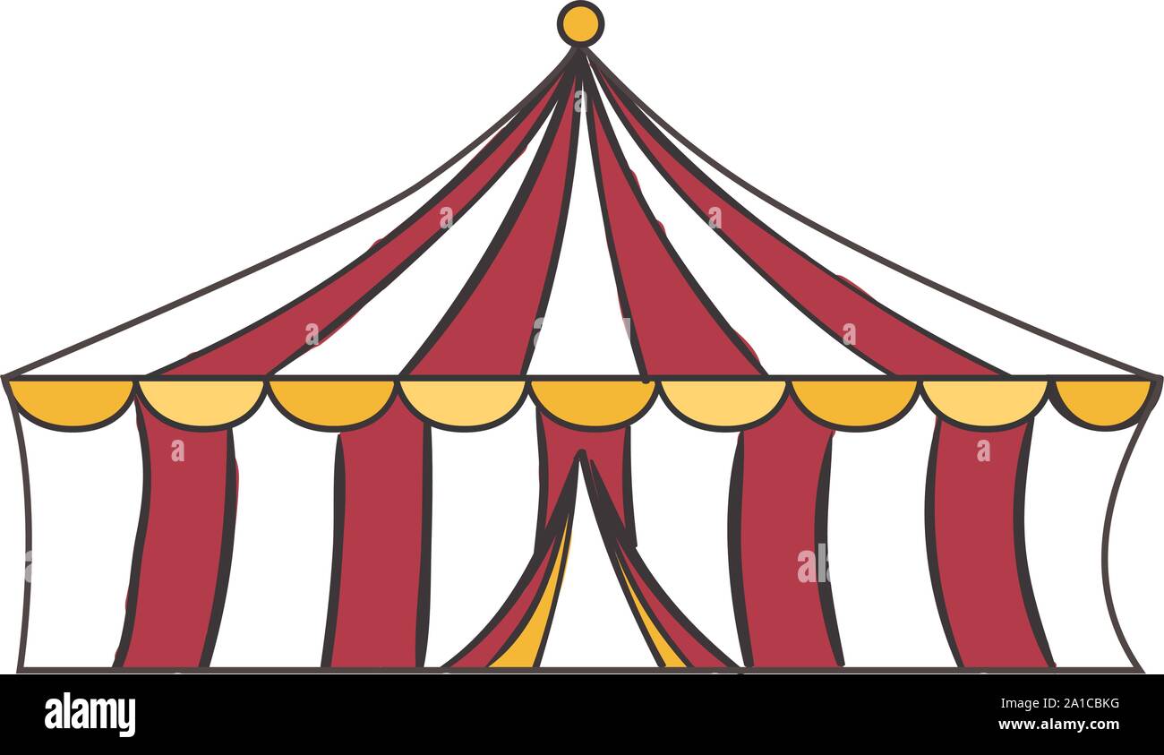 Circus big top tent Stock Vector Images - Alamy
