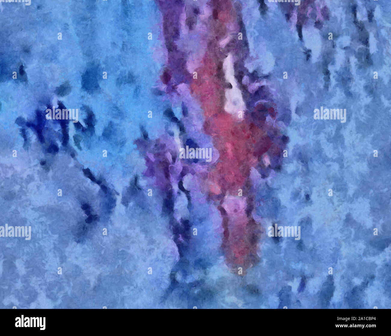 Large colorful splashes of paint on canvas, unique design elements ...