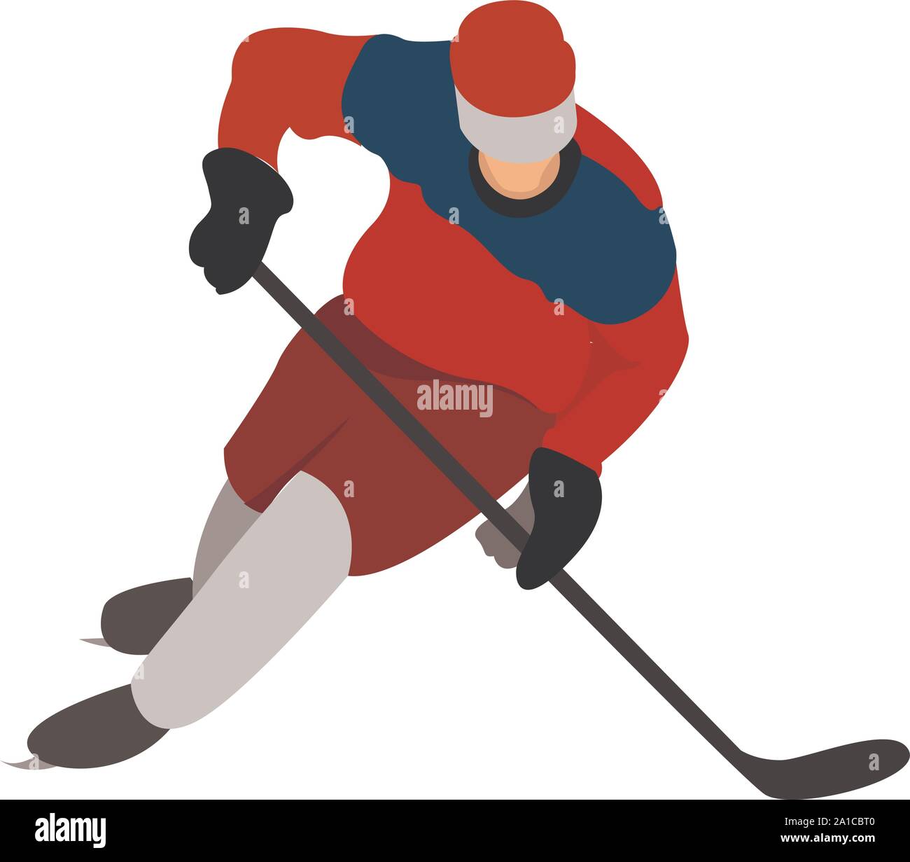 Person men hockey player Stock Vector Images - Alamy