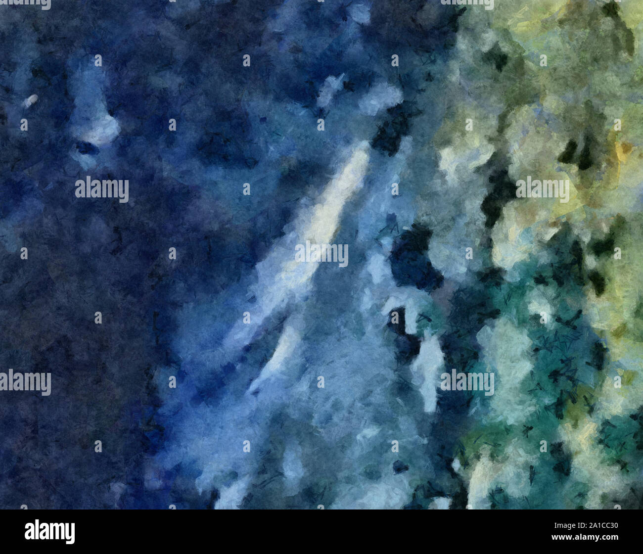 Large colorful splashes of paint on canvas, unique design elements ...