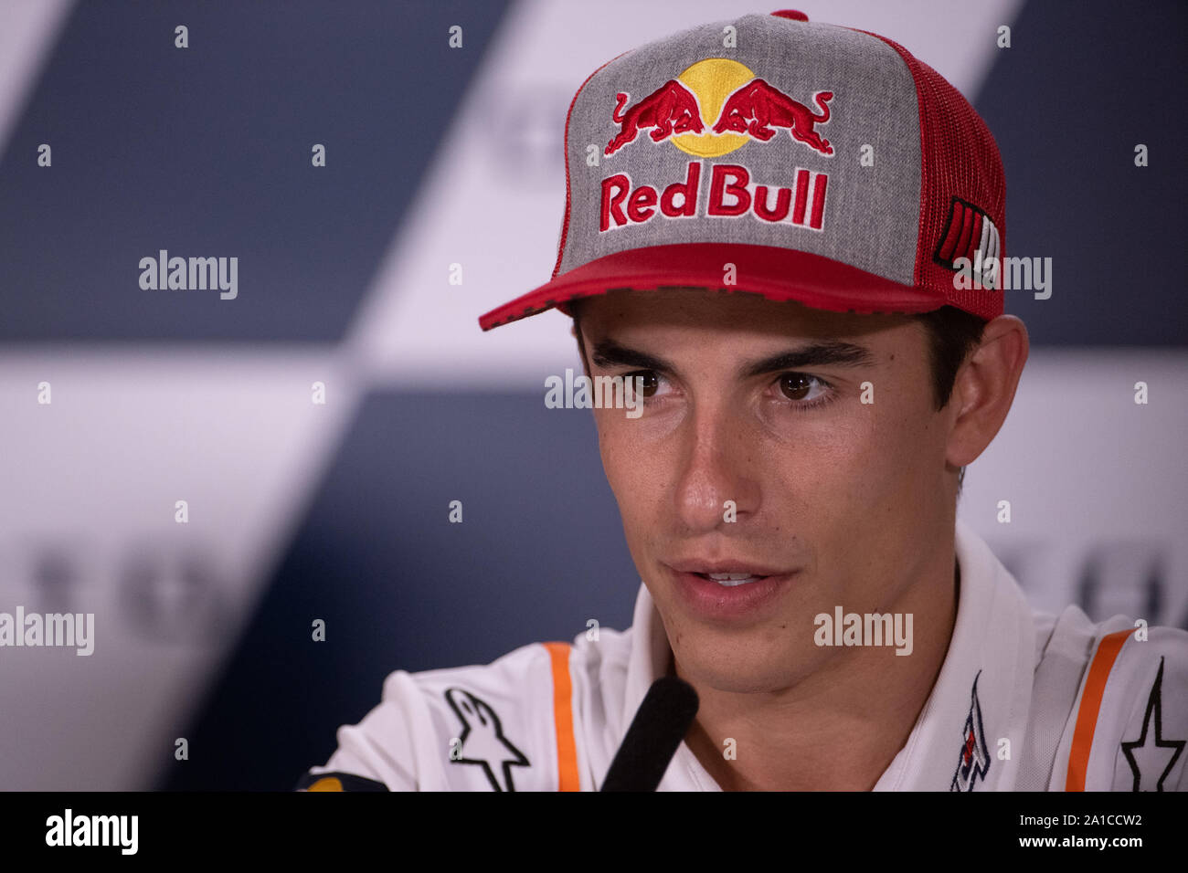 Misano Adriatico, Italy. 12th Sep, 2019. Marc Marquez, Spanish rider ...