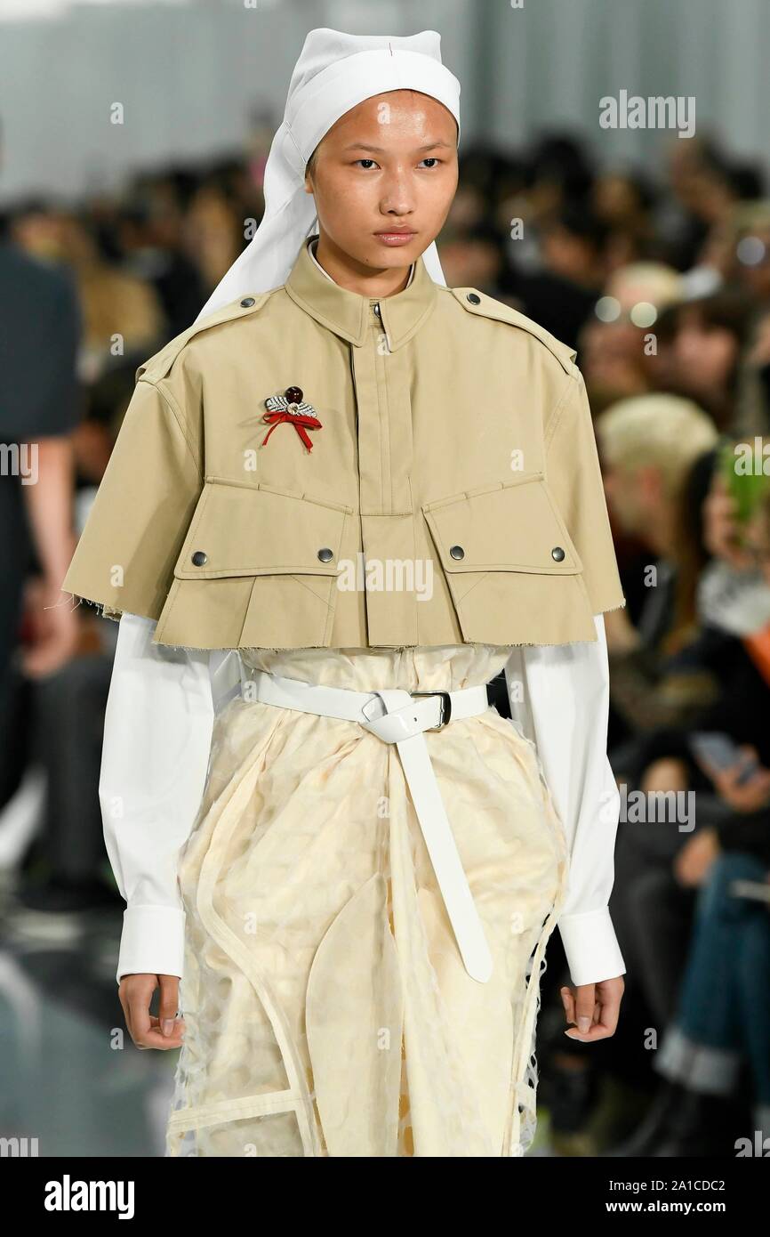 Paris, France. 25th Sep, 2019. MAISON MARGIELA SS20 Runway during Paris ...
