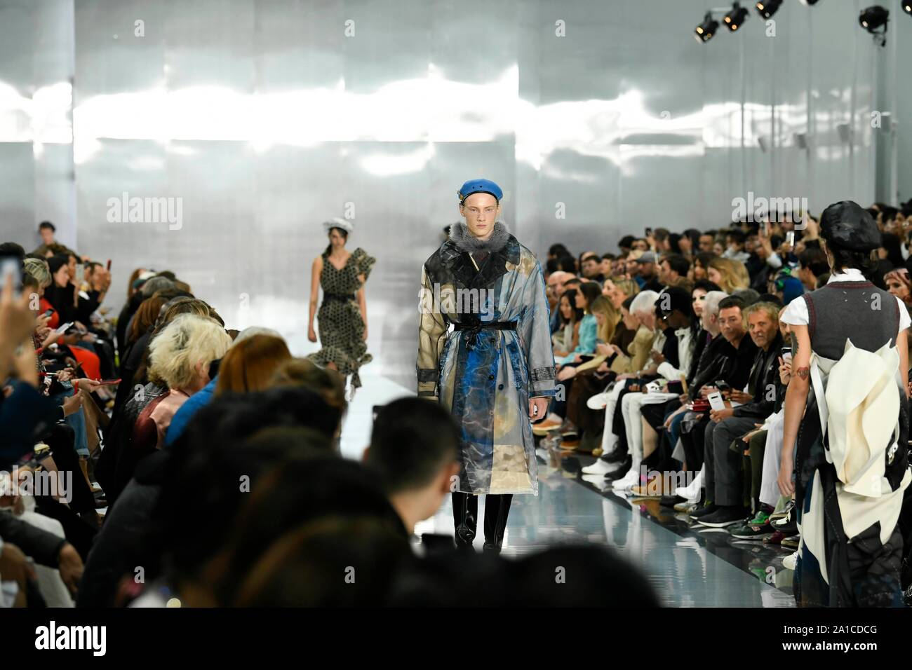 Paris, France. 25th Sep, 2019. MAISON MARGIELA SS20 Runway during Paris ...