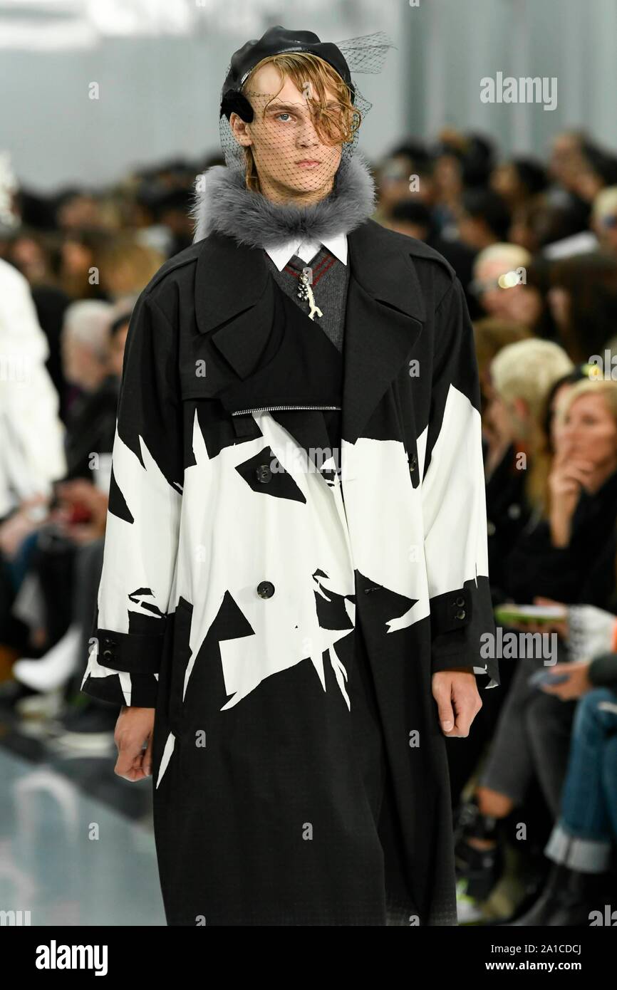 Paris, France. 25th Sep, 2019. MAISON MARGIELA SS20 Runway during Paris ...