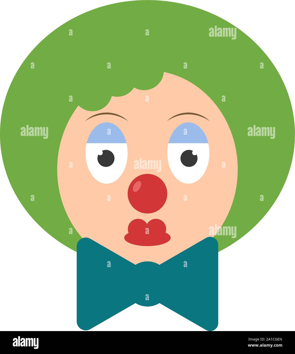 Clown vector vectors hi-res stock photography and images - Alamy