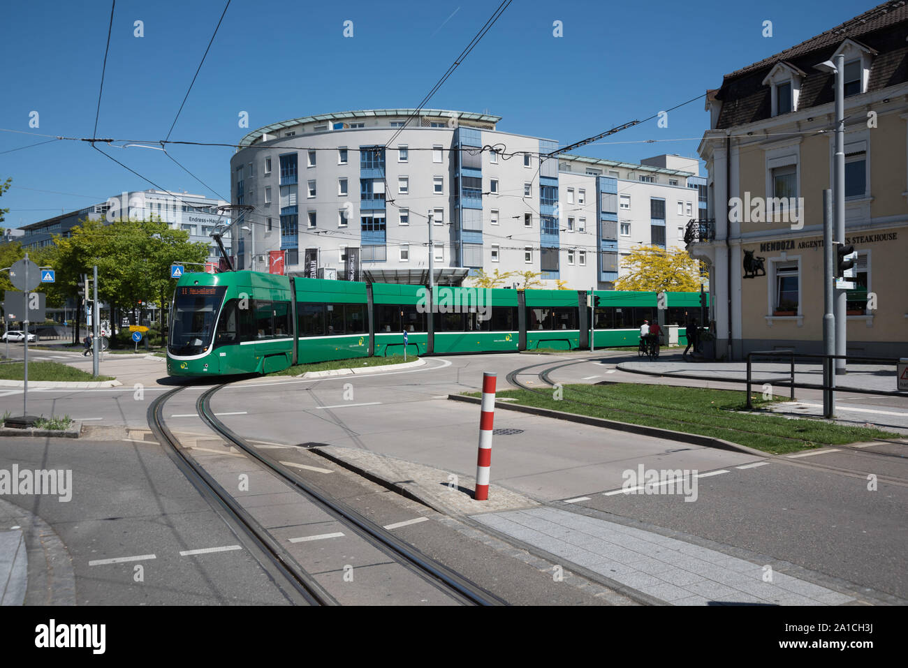 Basel, Straßenbahn in Weil am Rhein Stock Photo - Alamy