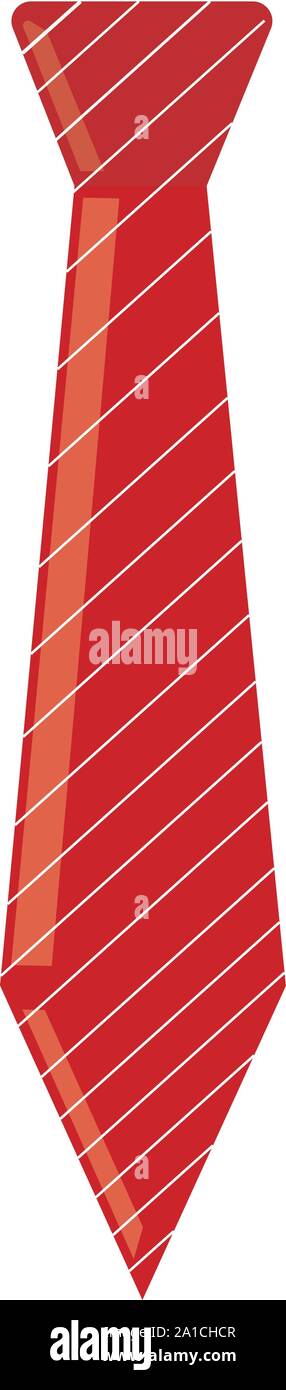 Red tie illustration hi-res stock photography and images - Alamy