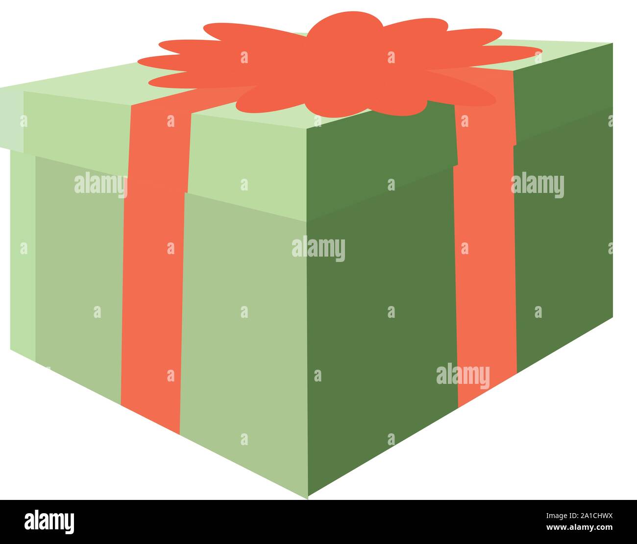 Gift box card on Stock Vector Images - Alamy