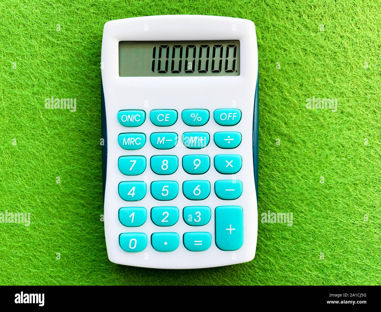 Calculator digital math icon hi-res stock photography and images - Alamy