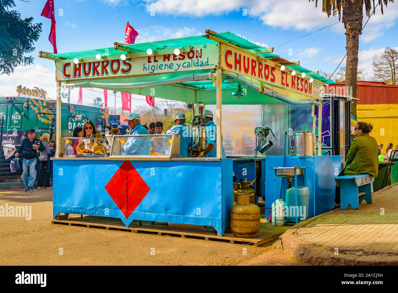 Stand de churros hi-res stock photography and images - Alamy