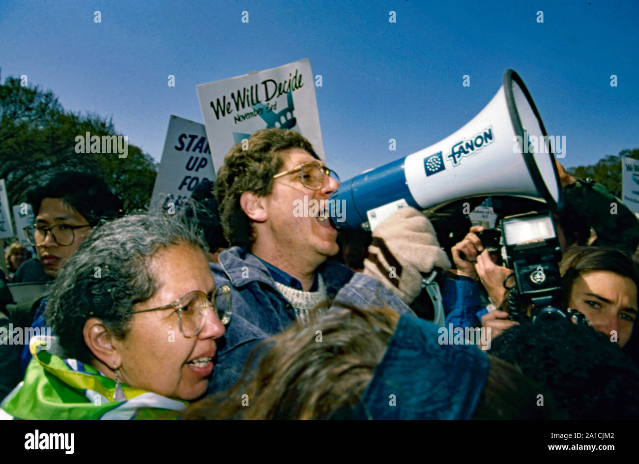 Washington DC, USA, April 5, 1992 Randall Terry the founder of ...