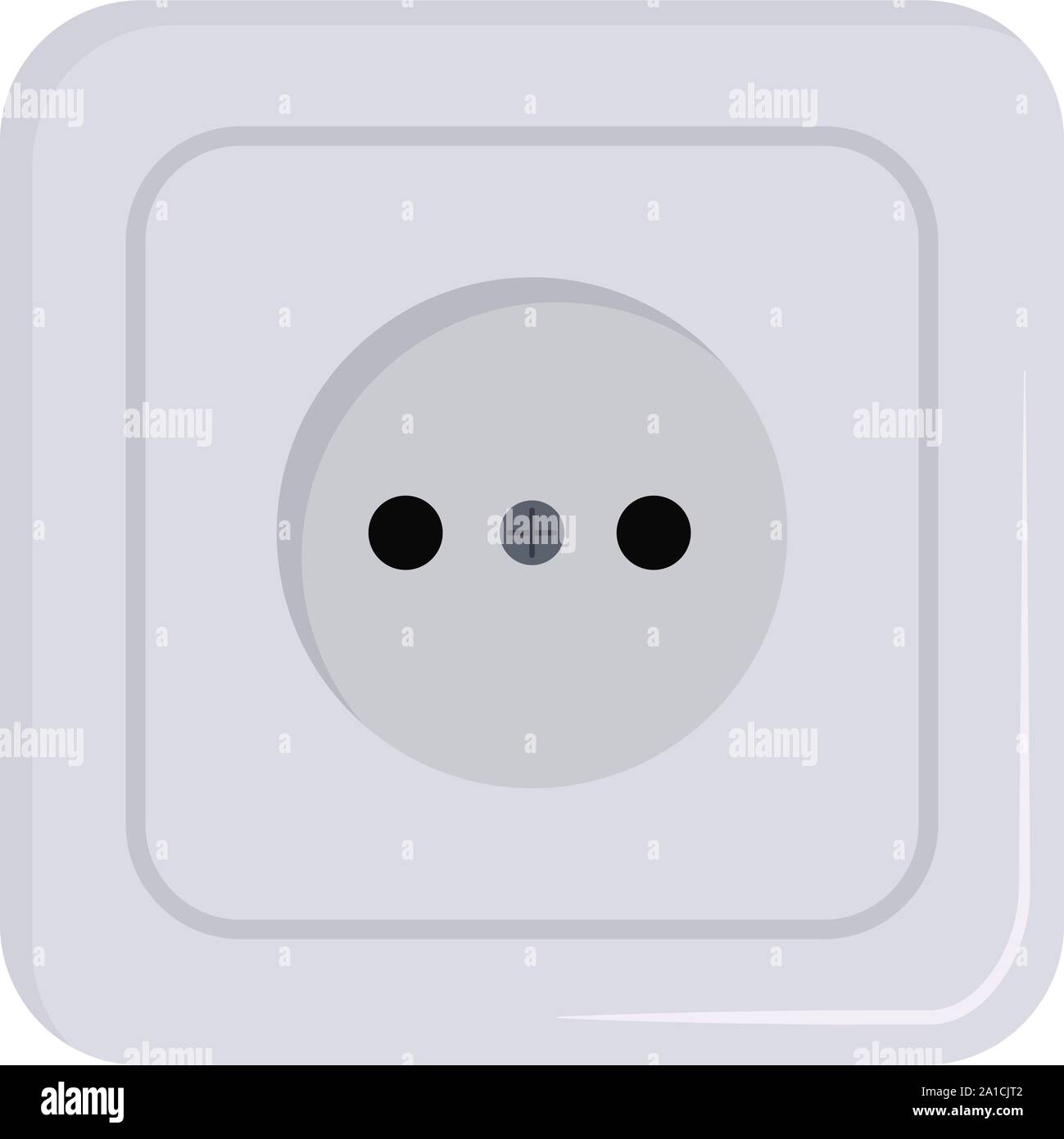 Socket, illustration, vector on white background Stock Vector Image ...