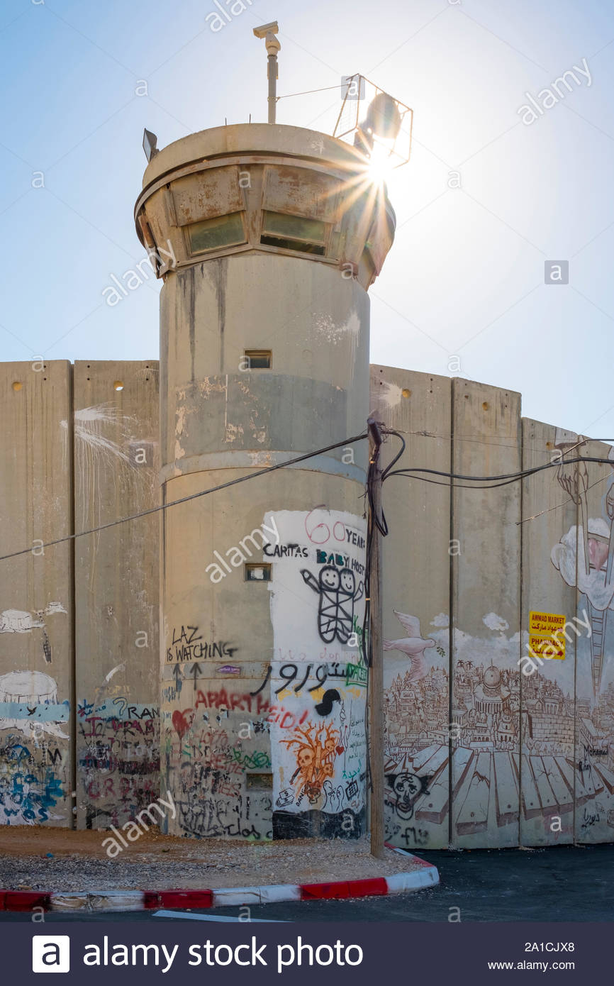 Israel Palestine Border Fence High Resolution Stock Photography and ...