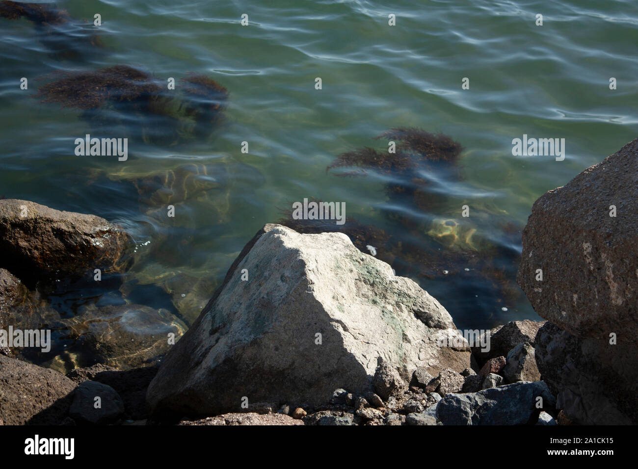 Sea and Rocks in Ensenada Baja California Mexico Stock Photo - Alamy