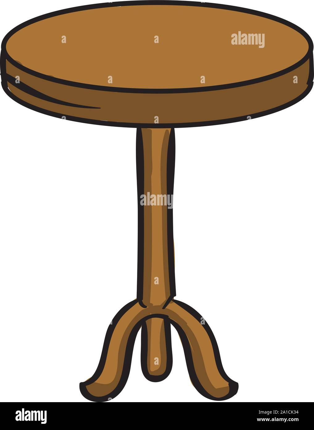 Table, illustration, vector on white background Stock Vector Image ...