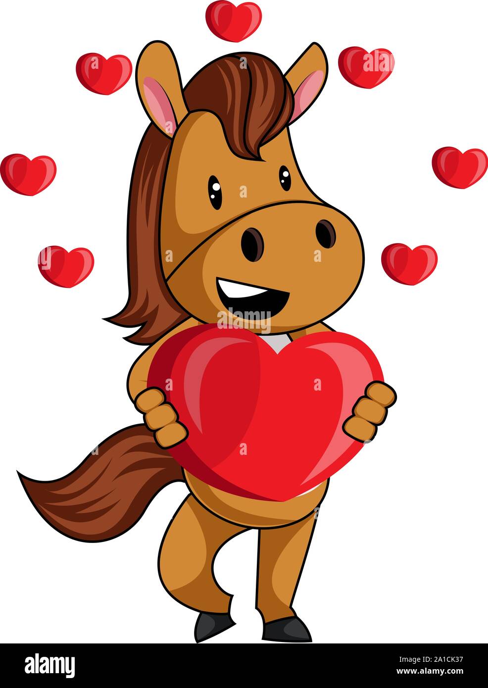 Cute floral background heart Cut Out Stock Images & Pictures - Alamy