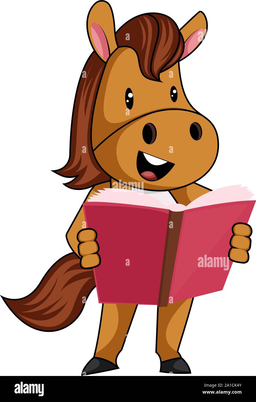 Pony book Stock Vector Images - Alamy