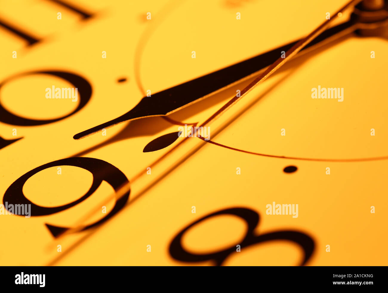 Close up of a old dial watch Stock Photo - Alamy